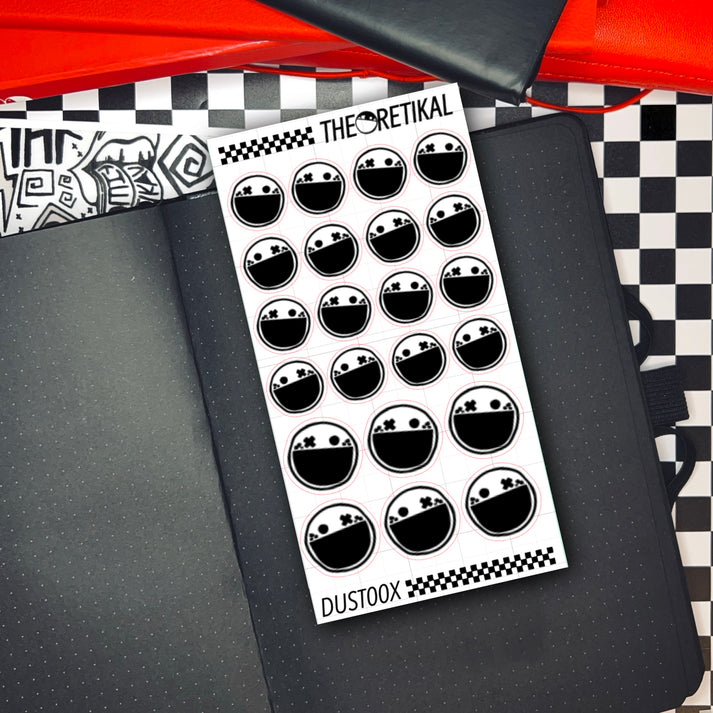 dusty logo – theoretikaldesign